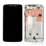 Original Moto E4 Plus - LCD Display Combo Folder (With Frame)