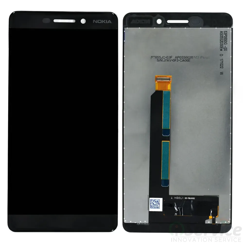 Original Nokia 6.1 (TA-1089) LCD Display Combo Folder Assembly